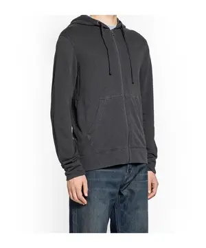JAMES PERSE Zip-up Hoodie - Black