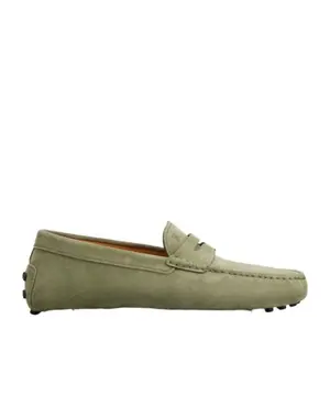 TOD'S Gommino Driving Loafers - Green