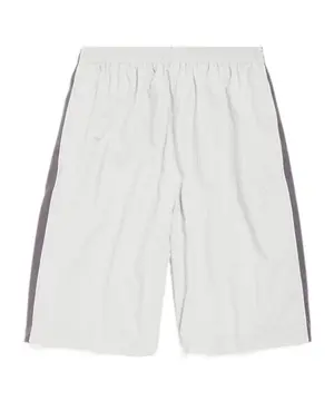 Balenciaga Logo Embroidered Shorts