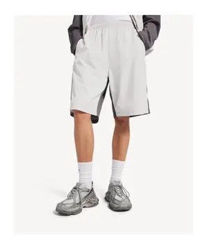 Balenciaga Logo Embroidered Shorts