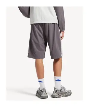 Balenciaga Logo Embroidered Shorts