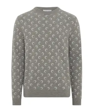 Marine Serre Frill Knitwear For Men