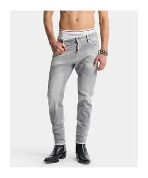 Dsquared2 Distressed Slim Jeans