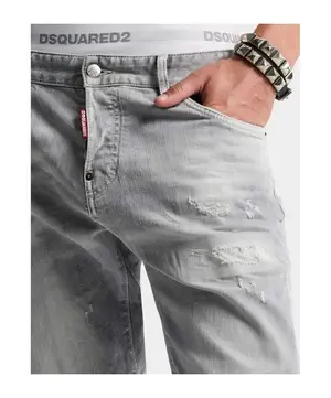 Dsquared2 Distressed Slim Jeans