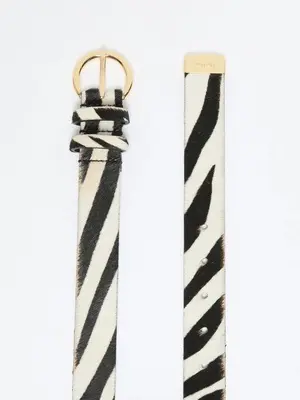 Max Mara Animal-print Belt