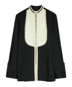 JIL SANDER Detailed Satin Shirt