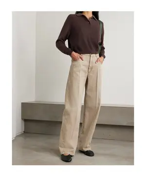 Brunello Cucinelli Belt Loop Jeans - Nude