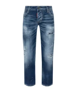 Dsquared2 Jenna Distressed Jeans - Blue