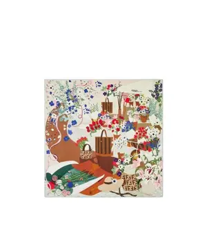 Fendi Florist Square Scarf - Color