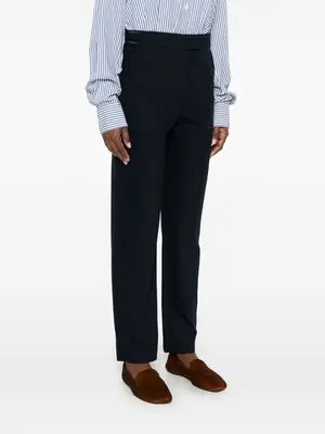 Brunello Cucinelli Straight Leg Trousers With Monili Chain Detail