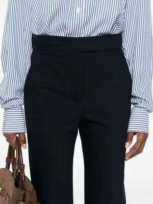 Brunello Cucinelli Straight Leg Trousers With Monili Chain Detail
