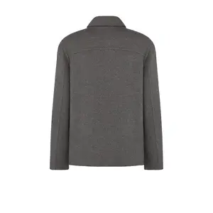Dior Button Detailed Workwear Jacket - Black