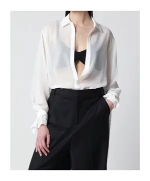 THE FRANKIE SHOP Tie-detail Shirt