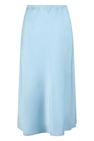 Vince Long Satin Skirt