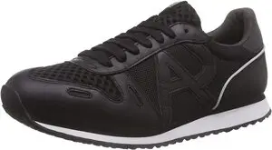 Emporio Armani Lace Up Sneakers - Black