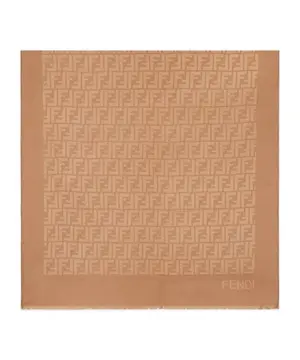 Fendi Ff Jacquard Stole