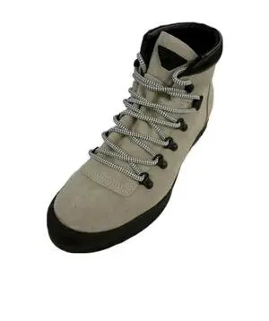Emporio Armani Lace Up High-top Sneakers - Gray