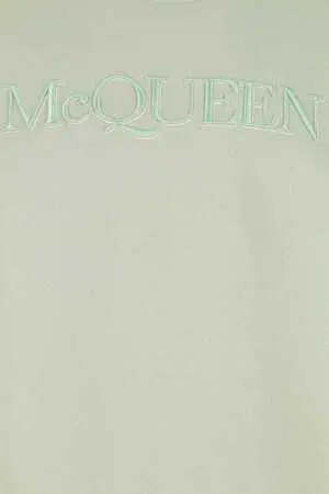 Alexander McQueen Logo Embroidered Crewneck Sweatshirt