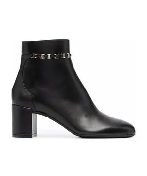 Ferragamo Logo Booties