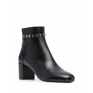 FERRAGAMO Vara Bow Strap 75mm Ankle Boots