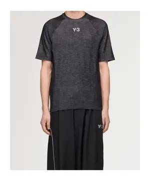 Y3 Mercedes Amg Petronas Logo T-shirt - Black/light Gray