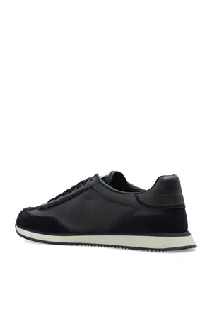 Dolce & Gabbana Logo Patch Cushion Sneakers - Navy Blue