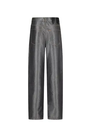 DARKPARK Chain Detail Wide-leg Pants