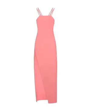 Attico The Fujiko Asymmetrical Midi Dress