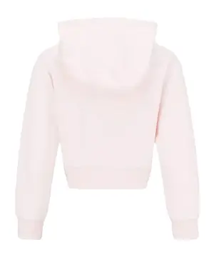 Moncler Embroidered Logo Hoodie - Pink