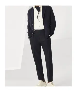 Brunello Cucinelli Pleat Chino Trousers