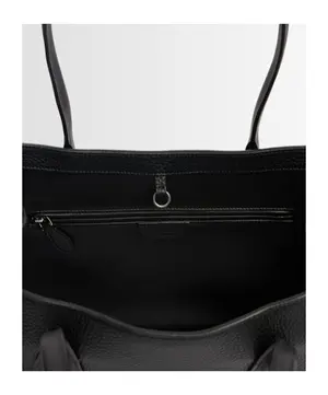 THE ROW Alger Shoulder Bag In Vintage Grain Leather