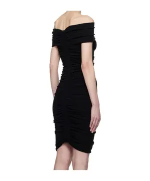 Alexander Wang Off-shoulder Ruched Dress