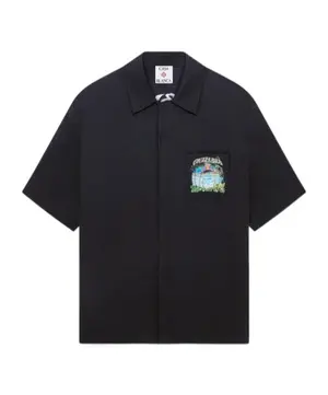 Casablanca Short-sleeved Straight-hem Shirt