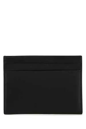 Saint Laurent Tiny Monogram Card Case - Black