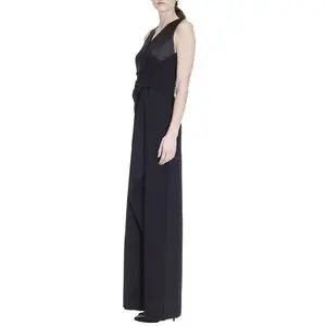 Max Mara Duilio Sleeveless V-neck Maxi Dress