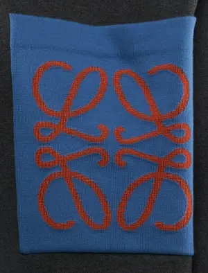 Loewe Anagram Pocket Crew Neck Sweater