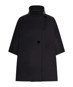 Max Mara Derrik High Neck Cape