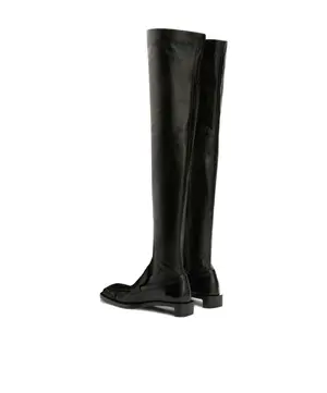 JIL SANDER Over-the-knee Stretch Nappa Leather Boots
