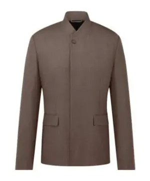 Dior Jacket With Stand Collar And Button Closure