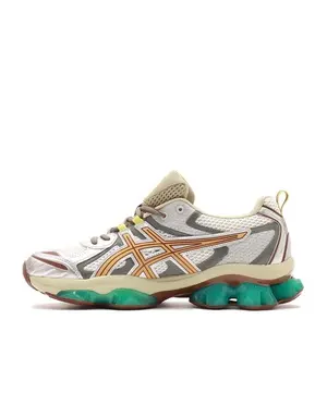 Asics Gel-quantum Kinetic Lace-up Sneakers - White/khaki