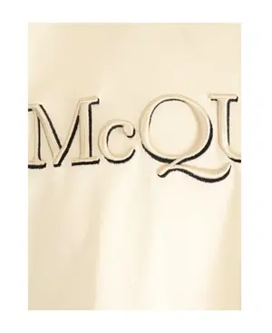Alexander McQueen Embroidered Logo T-shirt