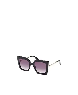 Max Mara Square Frame Sunglasses - Black