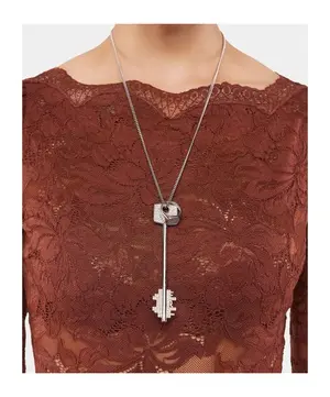 Rabanne Key Pendant Necklace
