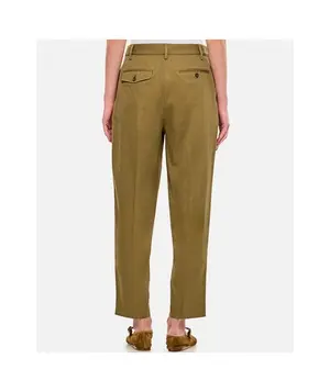 Ralph Lauren Gordon Gabardine Pleated Pants
