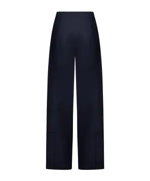 JIL SANDER Paneled Straight Leg Pants - Midnight