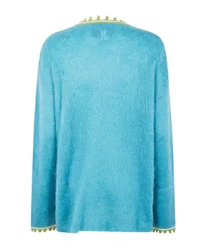 La DoubleJ Camden Mohair Knit - Turquoise