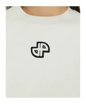 PATOU Short Sleeve 3d Knit Jumper