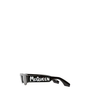 Alexander McQueen Rectangle Frame Sunglasses