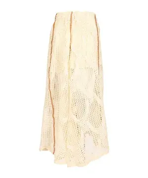 DURAZZI MILANO A-line Midi Skirt - Nude