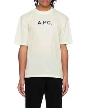 A.p.c. Logo Printed Crewneck T-shirt